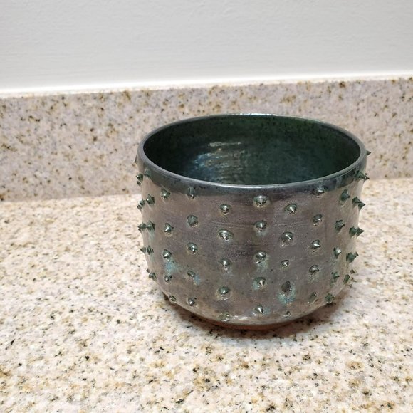 Hand Crafted | Accents | Studio Pottery Spiky Planter Hand Crafted 5 ...